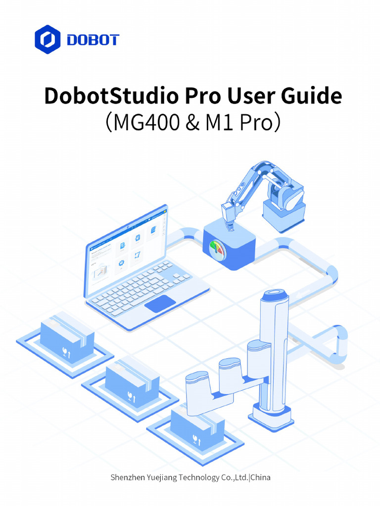 DobotStudio Pro User Guide (MG400&M1 Pro) V2.7 | PDF | Ip Address | Computer Network