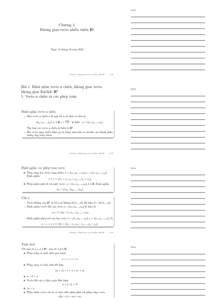 04 Khonggianvectonhieuchieu | PDF