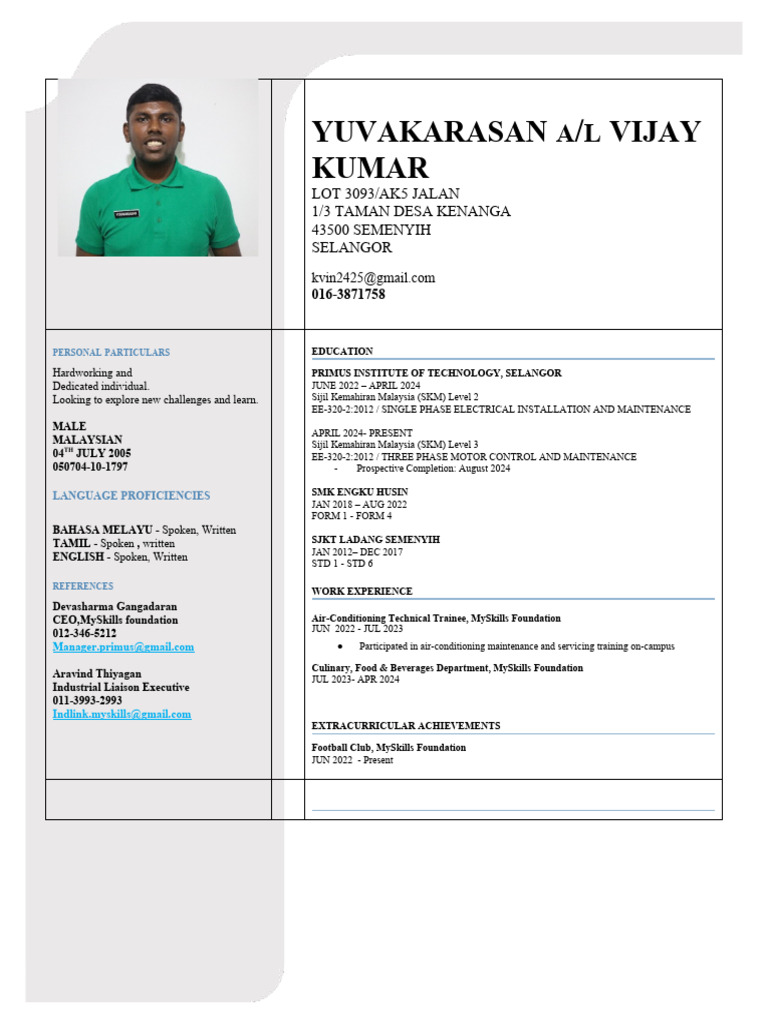 YUVAKARASAN | PDF | Southeast Asia | Malaysia