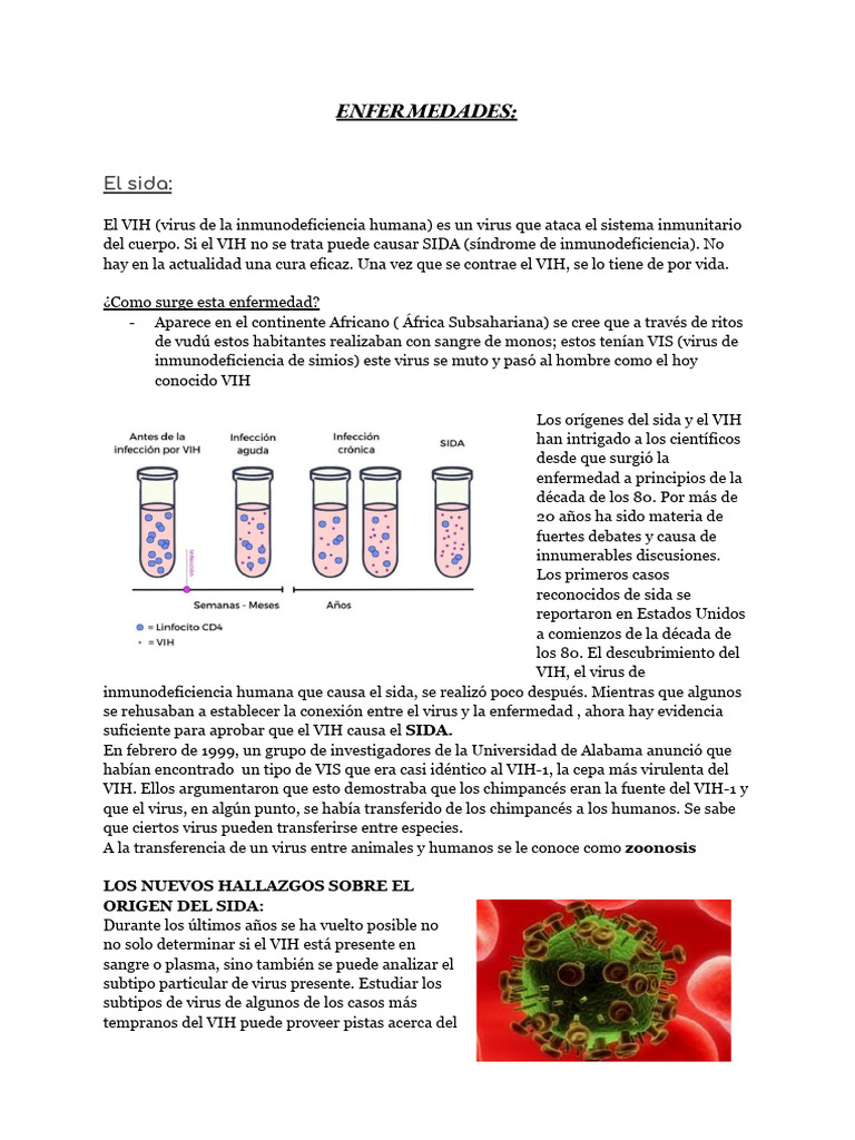 El Sida | PDF | VIH / SIDA | VIH
