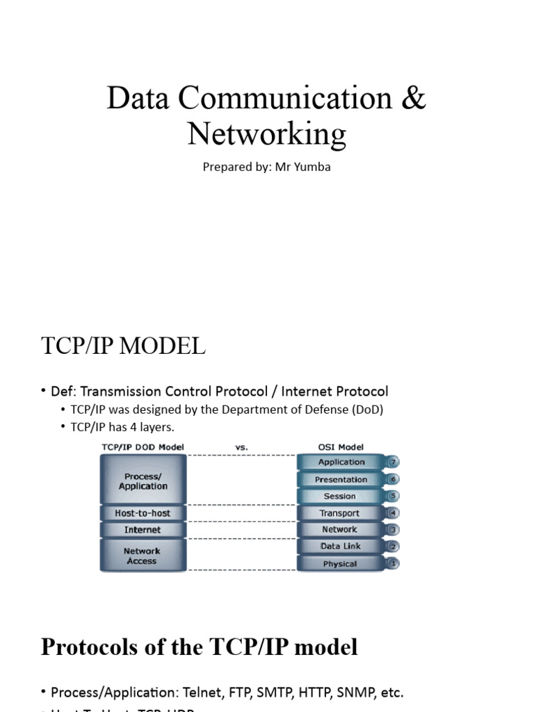 Term 1 Data Communication & Networking | Download Free PDF | Computer ...