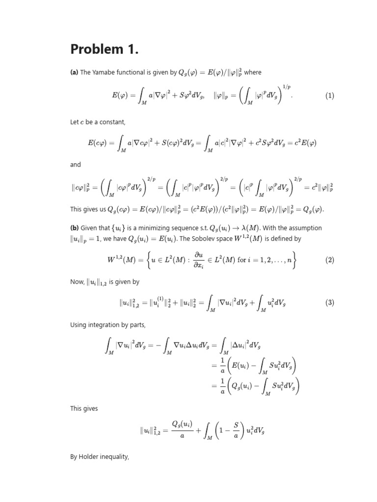 HW 4 | PDF | Functional Analysis | Mathematical Relations