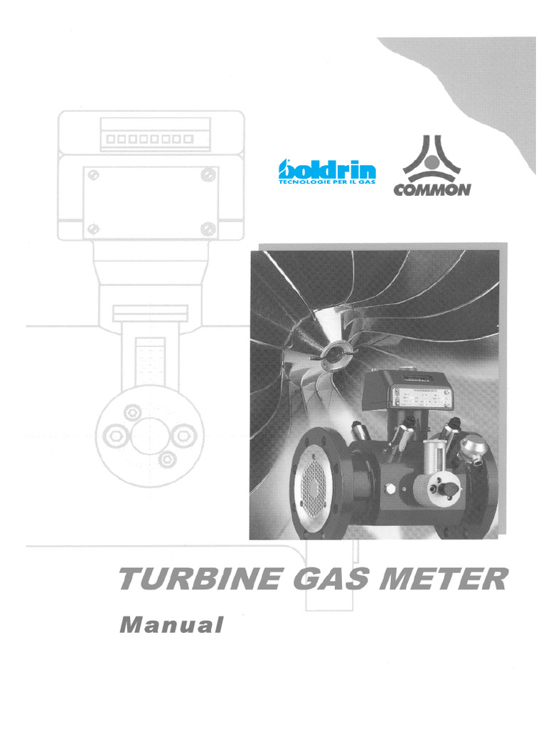 Gas Turbine Meter User Manual | PDF | Electrical Connector | Gases