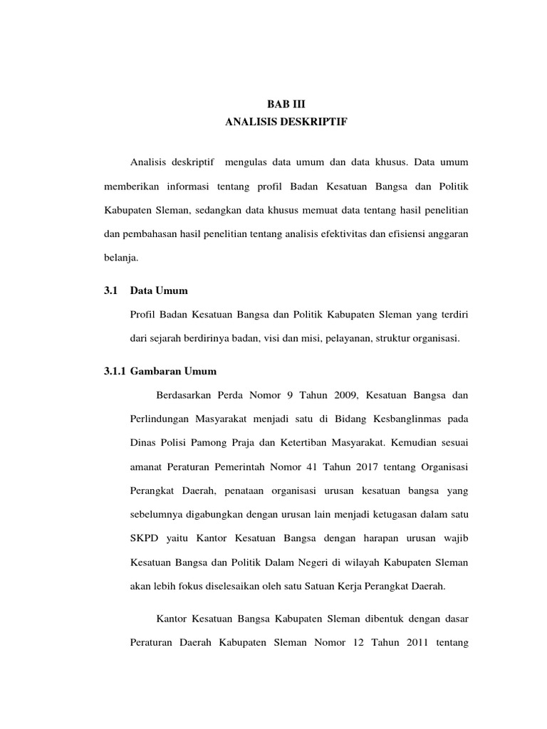 Analisis Deskriptif | PDF