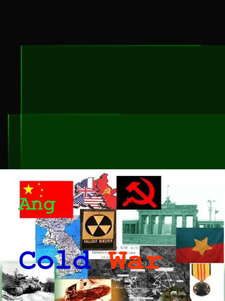 Cold War Tagalog Version | PDF