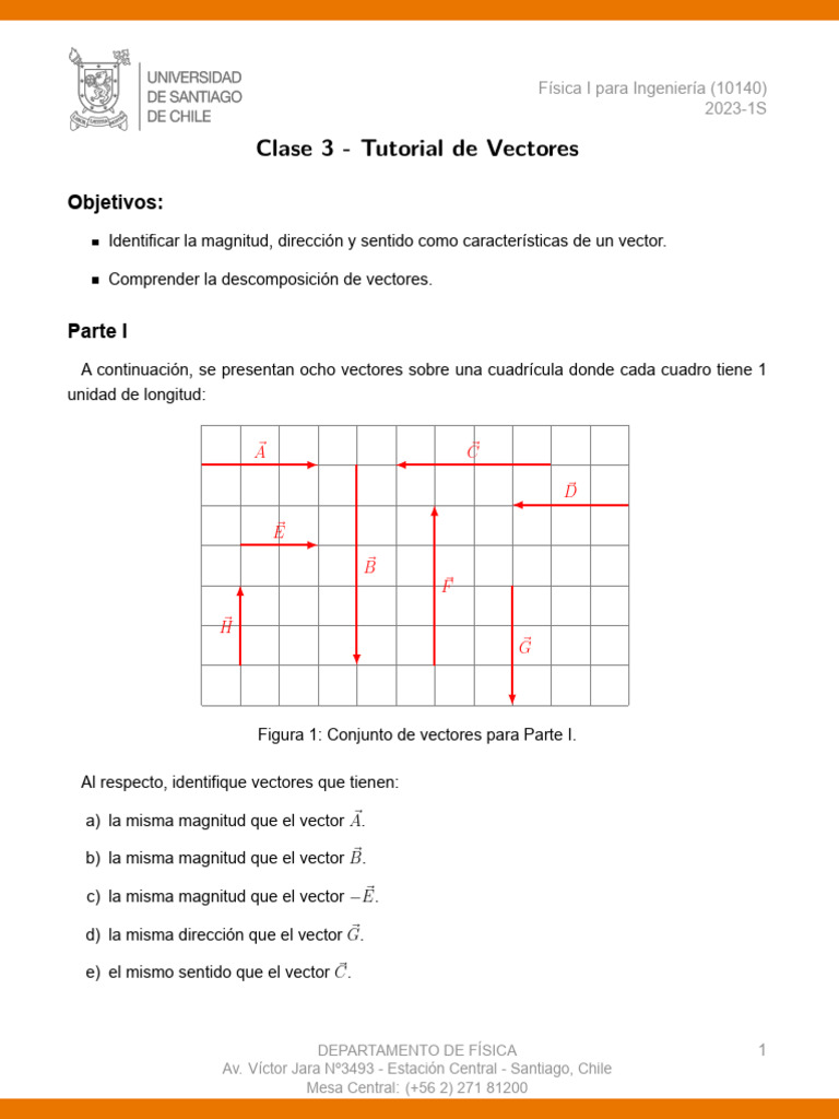 Tutorial Vectores Graficos 2023 | PDF | Vector Euclidiano | Matemáticas