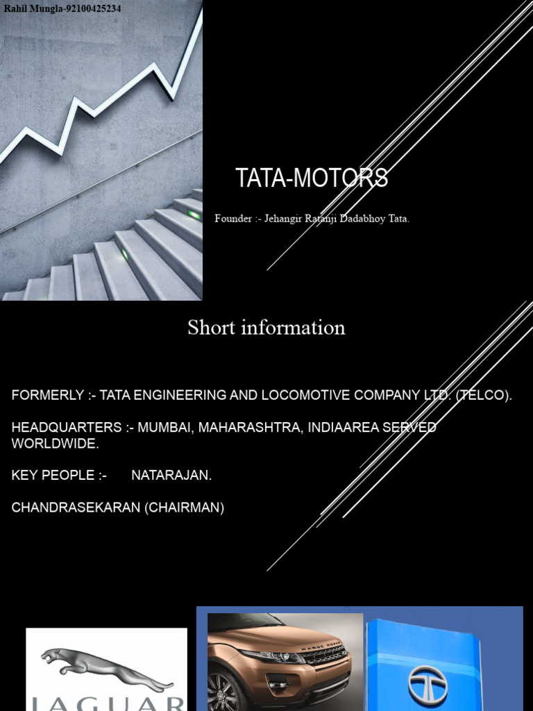 TATA-MOTORS | PDF | Economies | Business