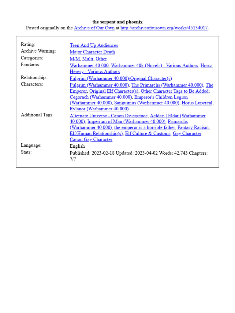 The Serpent and Phoenix | PDF | Religion & Spirituality | Young Adult