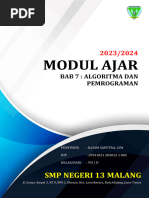 Modul Ajar - Tik - Pemrograman Scratch | PDF