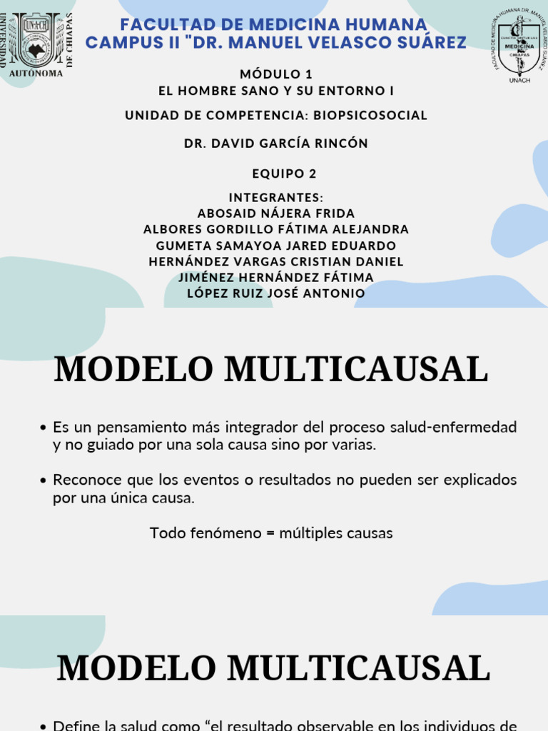 Biopsicosocial Modelo Multicasual | PDF | Sistema inmune | Cáncer