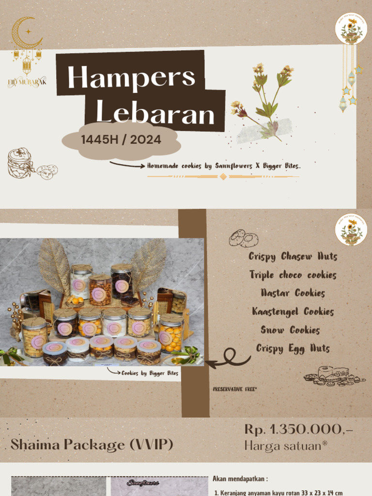 Pricelist Hampers by Sannflowers 1445H 2024.PDF 20240219 144344 0000 | PDF