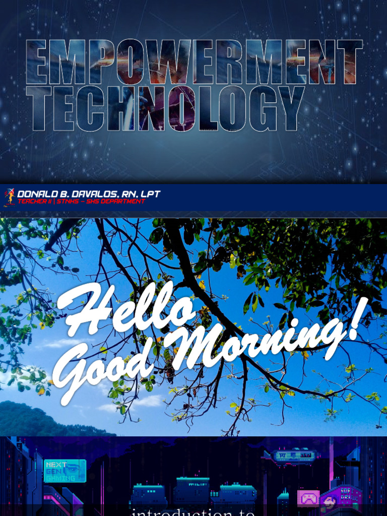 Lesson 1 Introduction To ICT | PDF | Internet | Computer Network