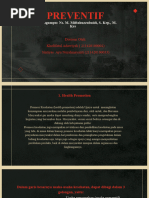 Upaya Kesehatan: Promotif, Preventif, Kuratif, Rehabilitatif | PDF