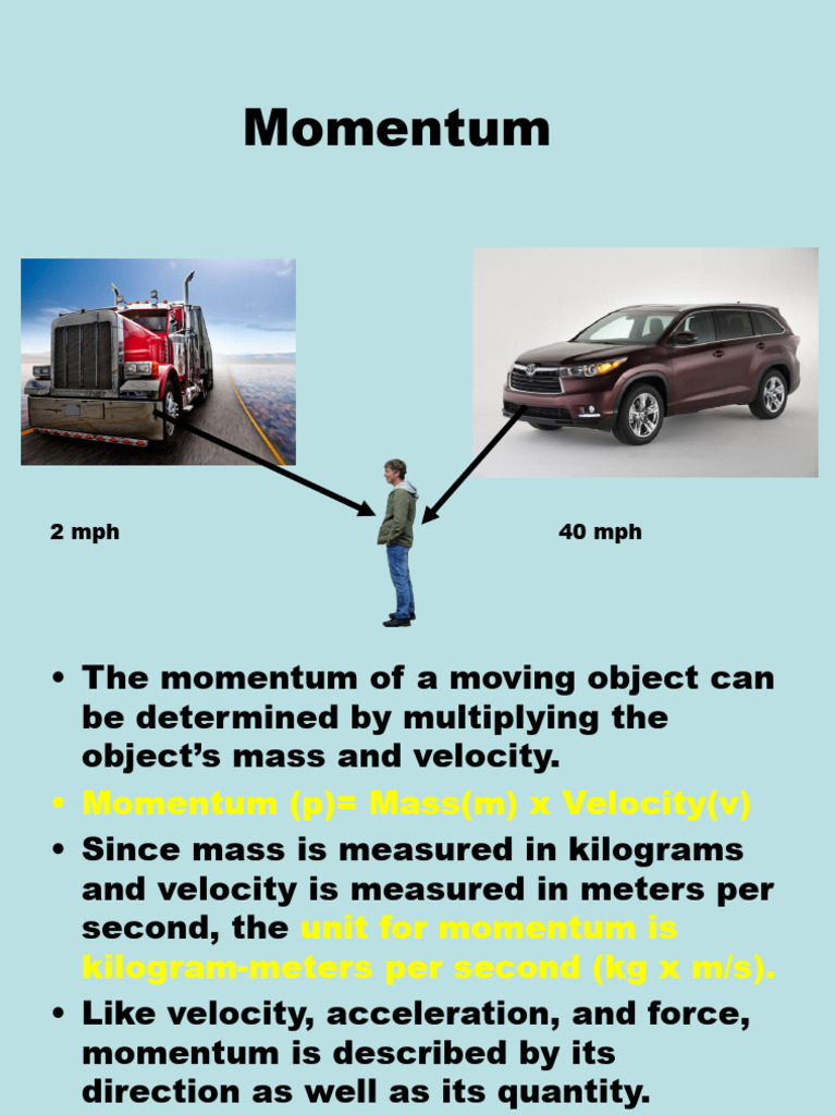 What Is Momentum - 2024 | PDF | Momentum | Mass
