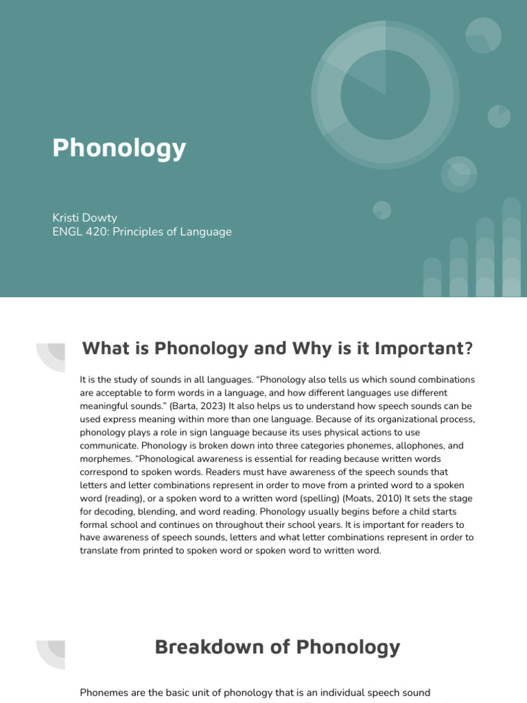 Phonology | PDF | Word | Phonics
