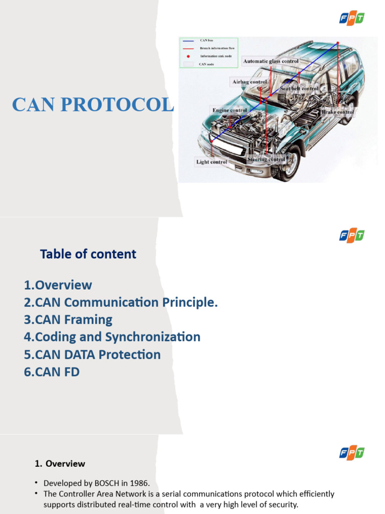 Comprehensive Guide to CAN Protocol | PDF