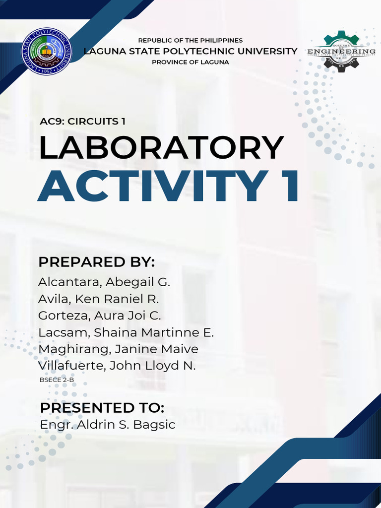 AC9-LAB-ACT-1 | PDF | Resistor | Electrical Resistance And Conductance