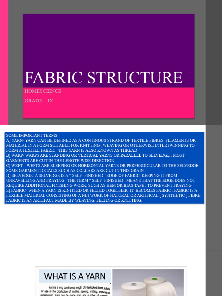 Fabric Structure and Construction Methods | PDF | Home & Garden ...