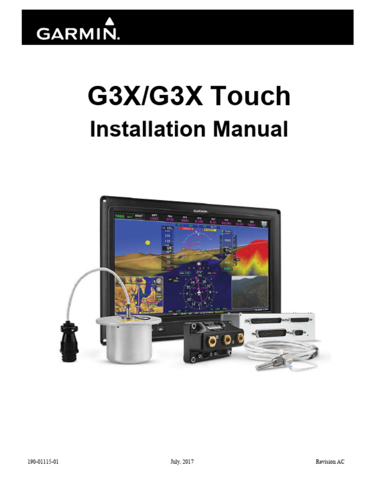 g3x_touch | PDF | Electrical Connector | Transmitter