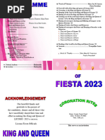 Script For The Fiesta | PDF | Art | Poetry