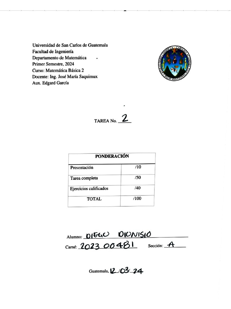 T02 - 202300481-Diego Dionisio | PDF