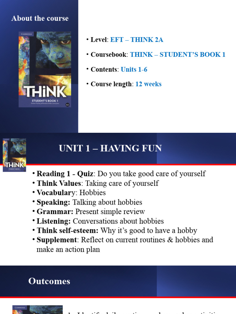 Unit 1 - Language Focus, Reading 1, Listening | PDF | Linguistics | Grammar