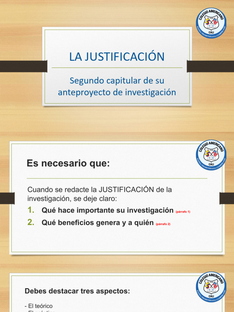 Justificacion 2023 | PDF