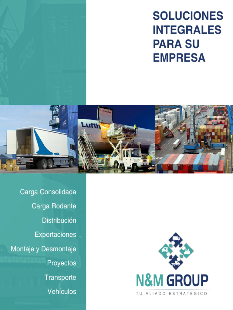 Brochure NM Group | PDF | Logística | Business