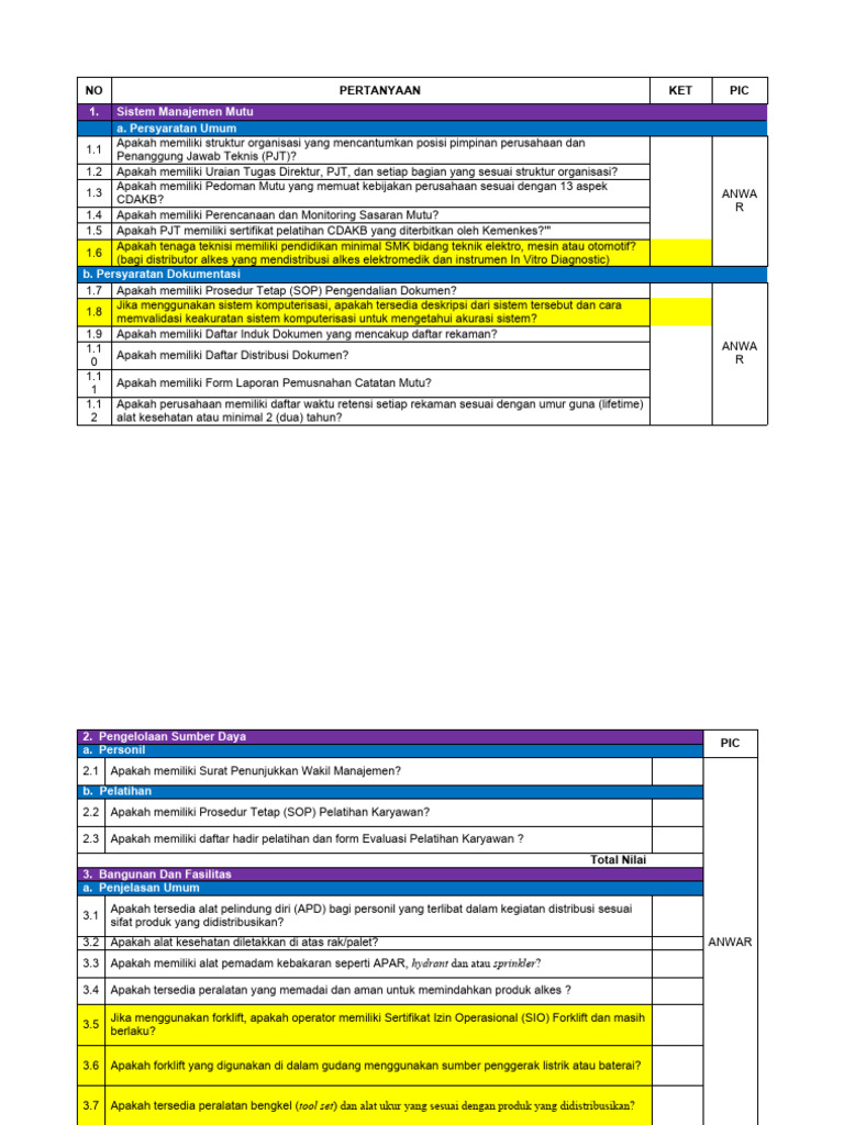 Assesment Cdakb | PDF