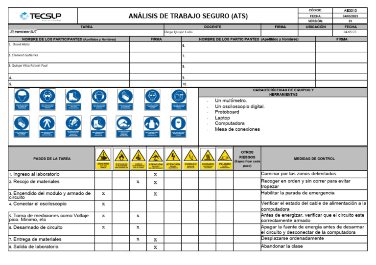 Ats-Tecsup Laboratorio #3 | PDF | Bienes manufacturados | Ingeniería Informática