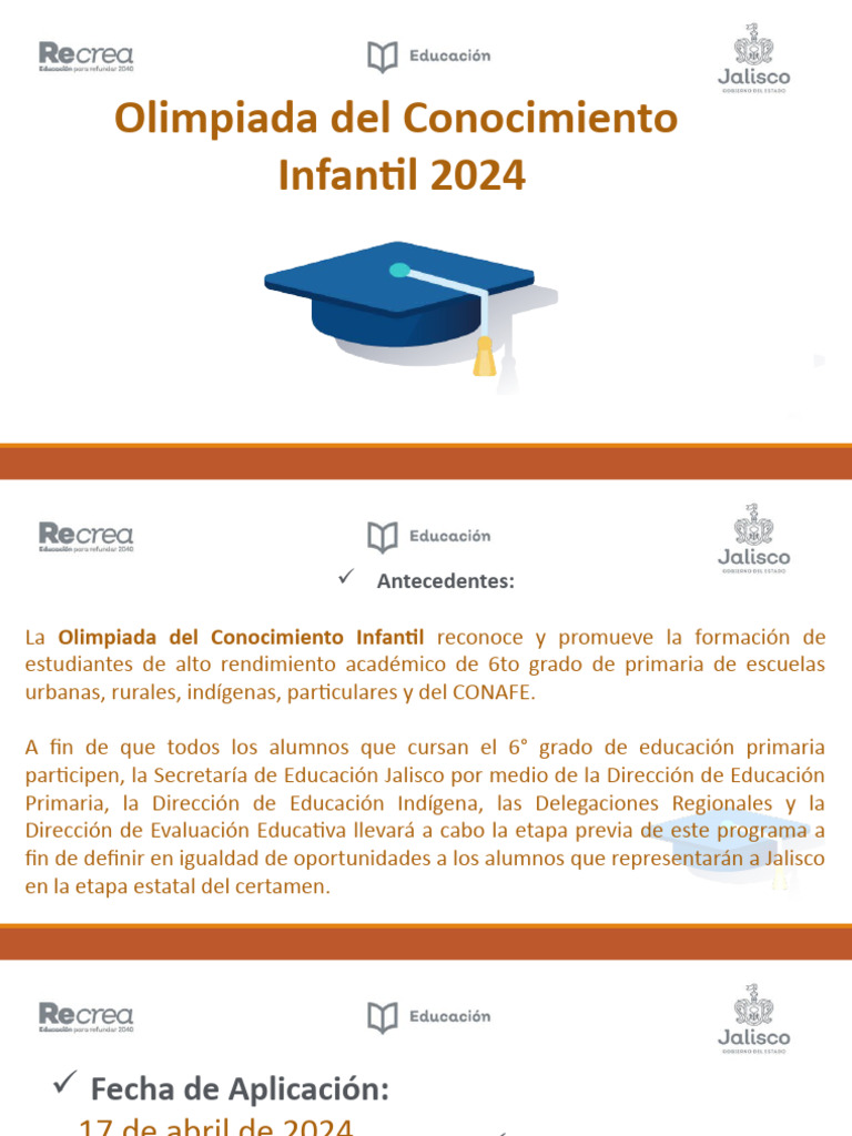 Presentación Operativo OCI 2024 | PDF | Maestros