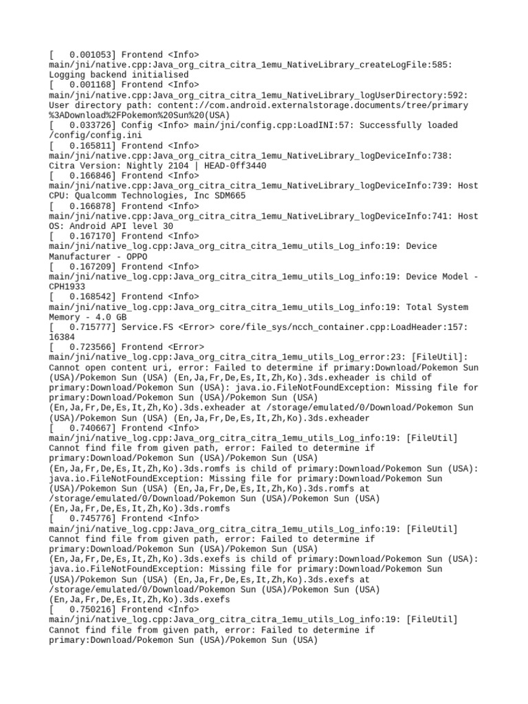 citra_log | PDF | Computing | Computer Architecture