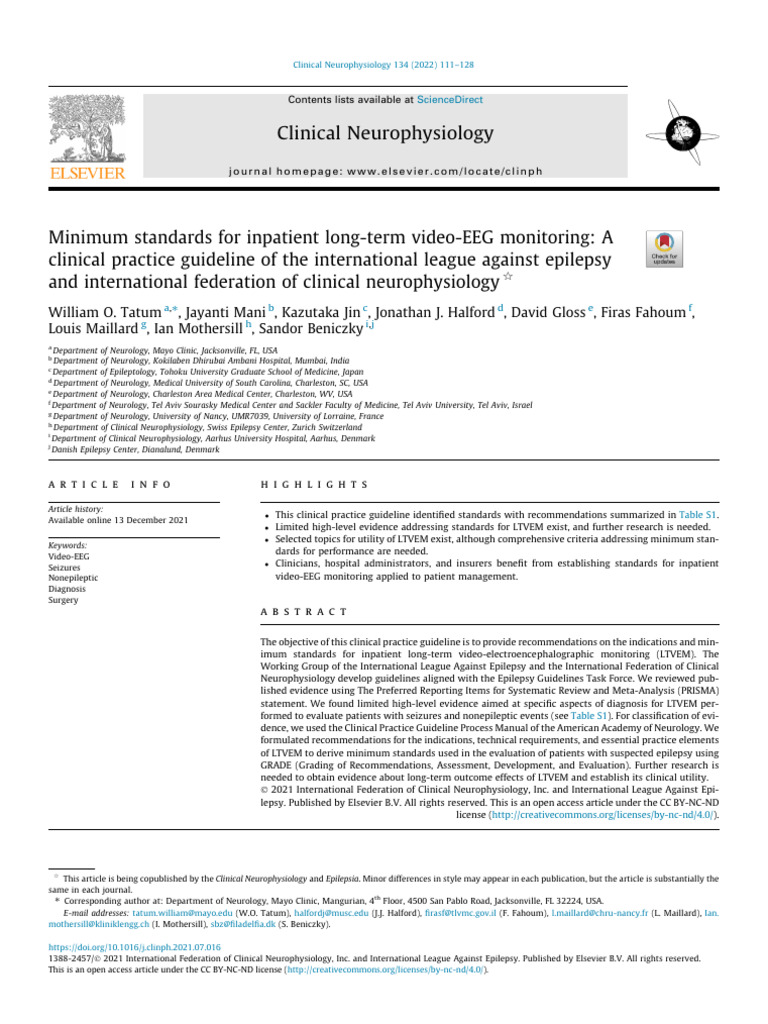 ECG Monitoring | PDF | Epilepsy | Electroencephalography