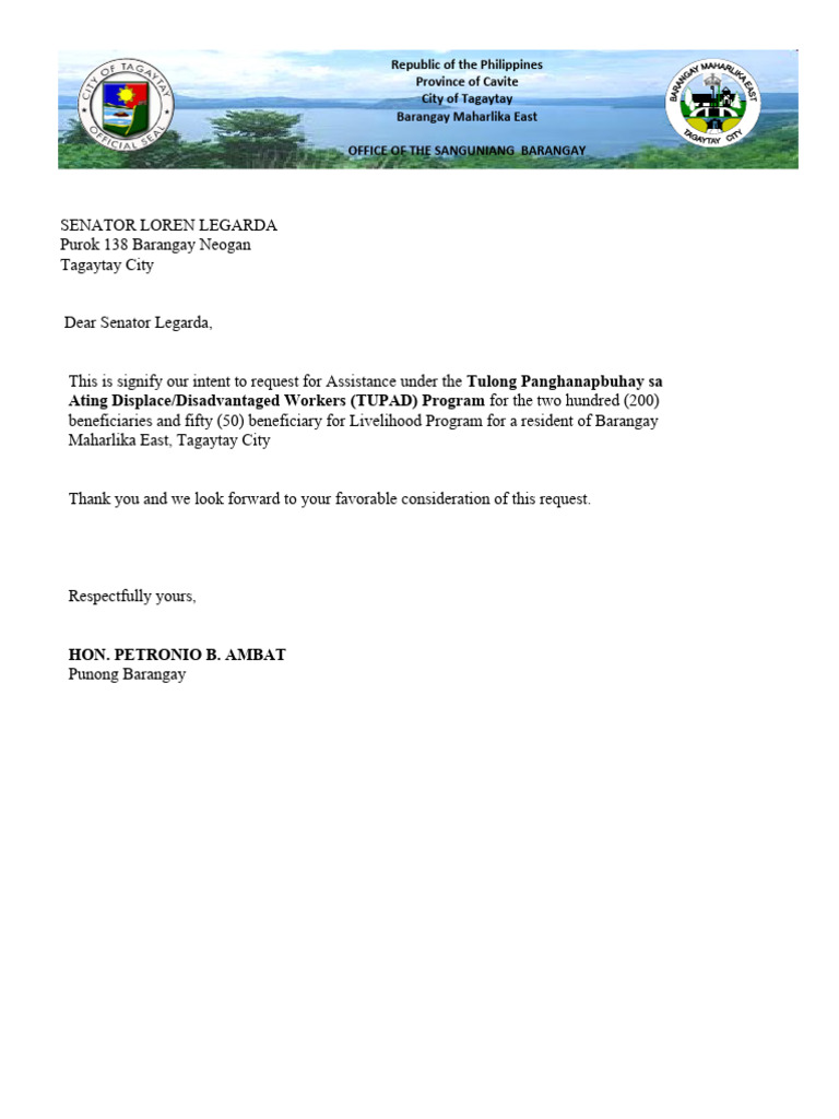 letter-to-Sen.-Loren-Legarda-2023 | PDF letter-to-Sen.-Loren-Legarda-2023 | PDF
