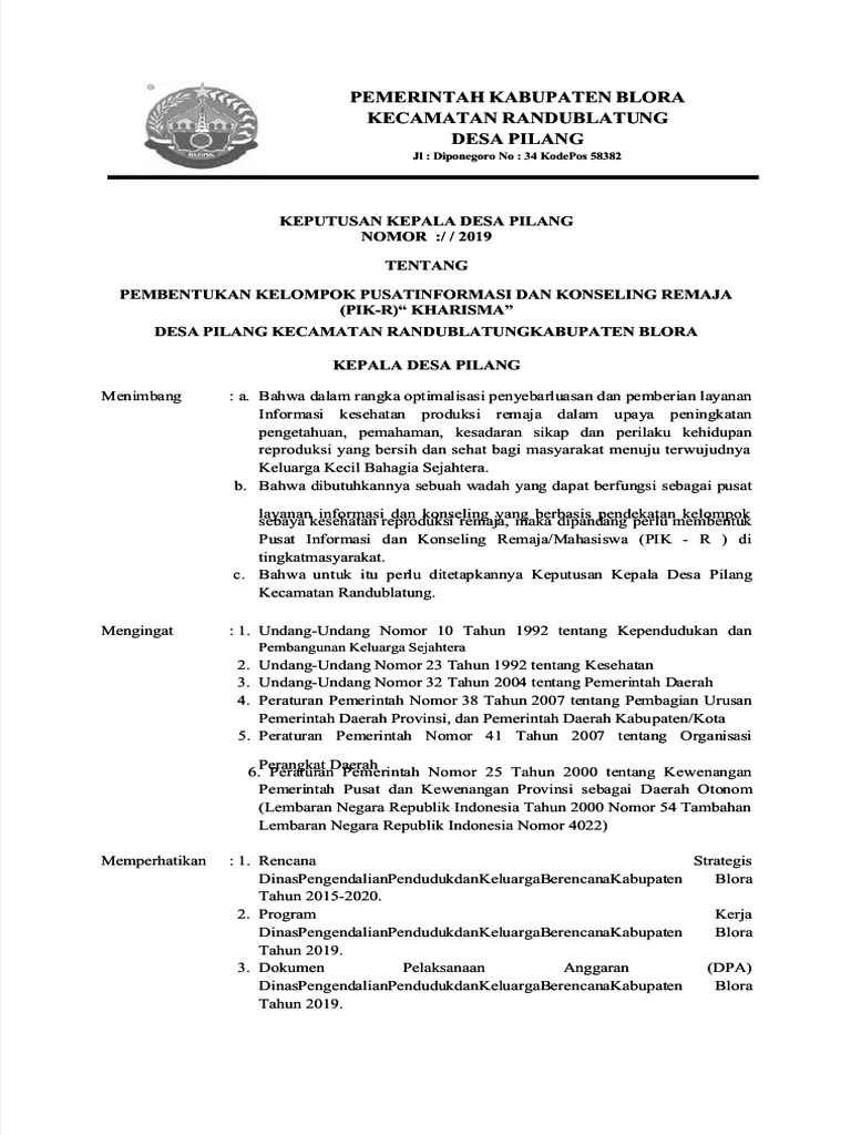 PDF SK Pik R Masyarakat - Compress | PDF