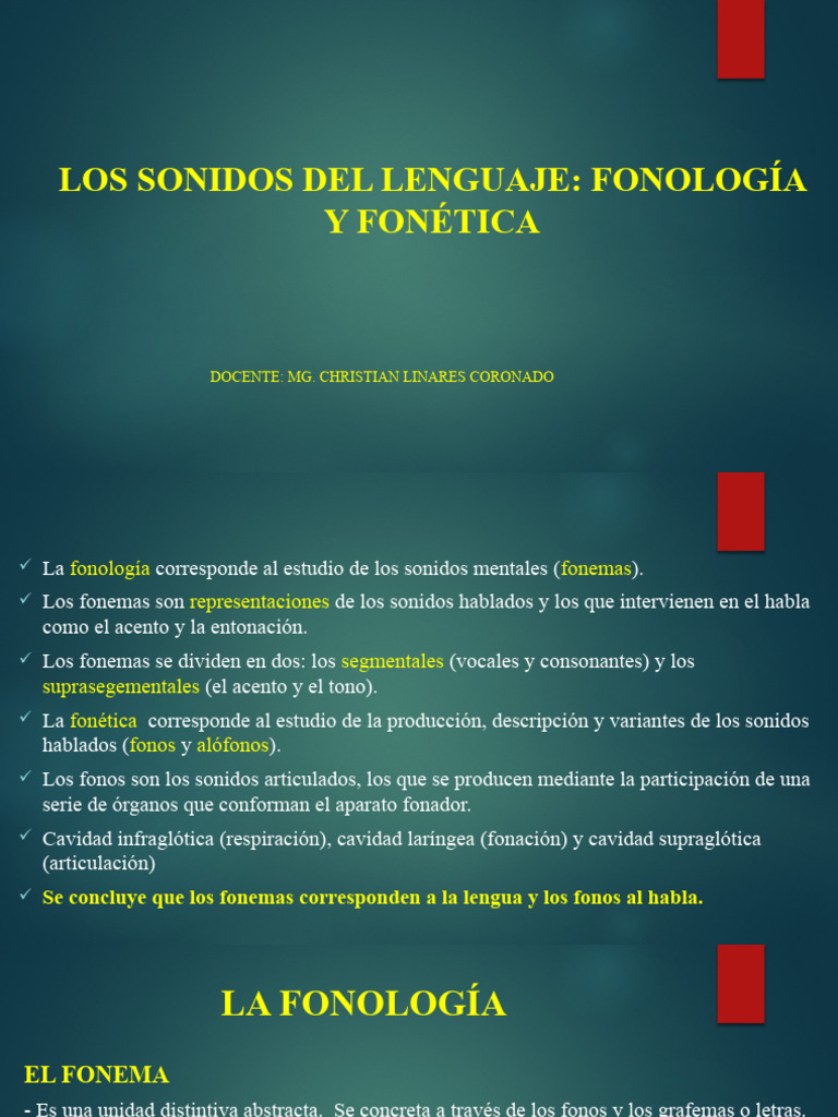 Fonología y Fonética del Español | PDF | Fonema | Fonología