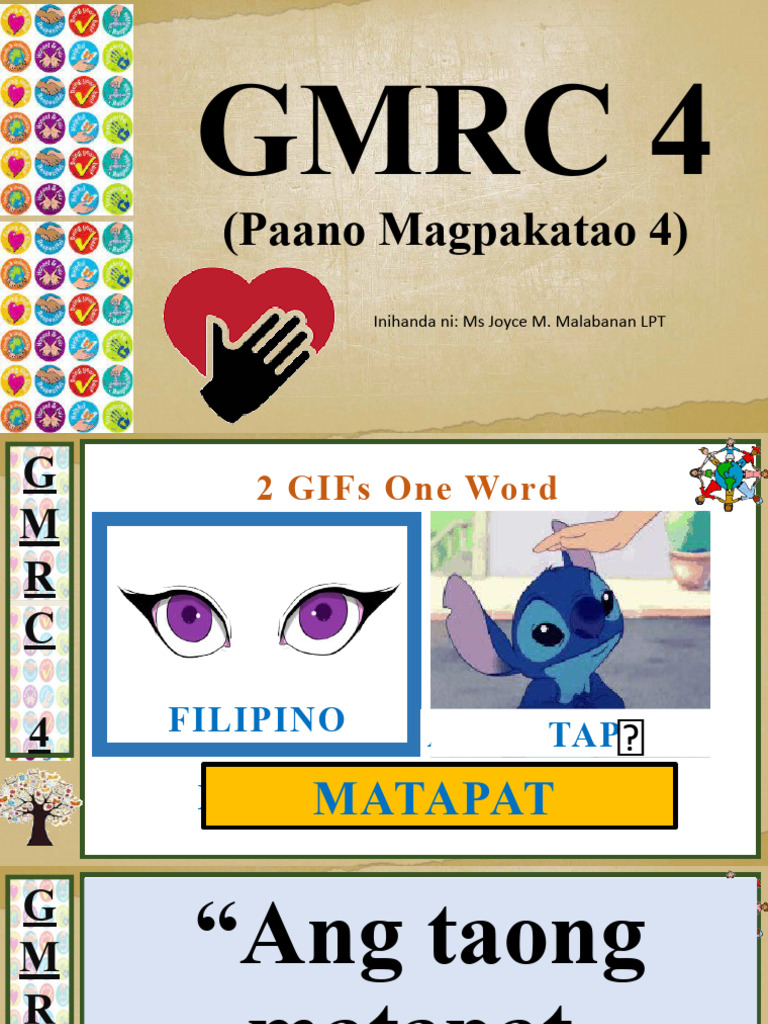 GMRC 4 - Aralin 1 | PDF