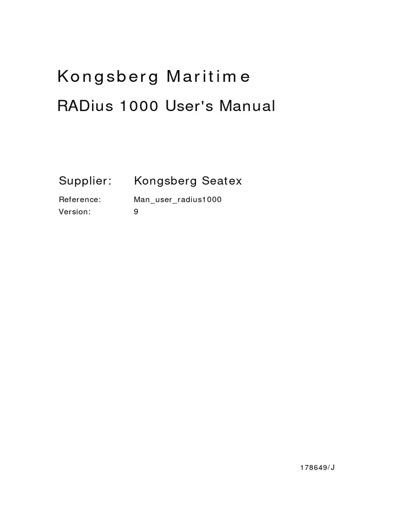 RADius 1000 User Manual_178649j | PDF | Electromagnetic Interference ...