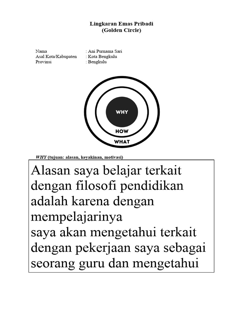 Komitmen Diri Dalam Mata Kuliah Filosofi Pendidikan Nasional | PDF | Karier & Perkembangan