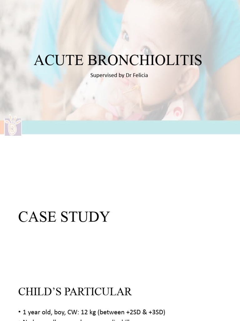 Bronchiolitis | PDF | Clinical Medicine | Causes Of Death