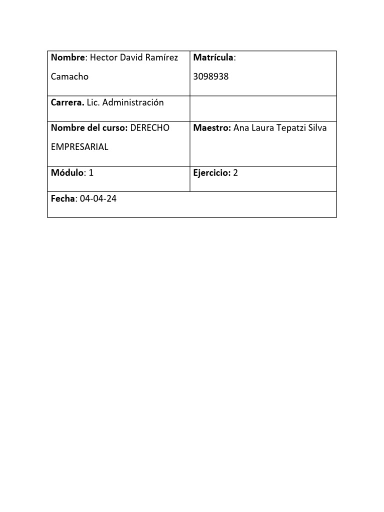 Ejercico 2 | PDF | Justicia | Crimen y violencia