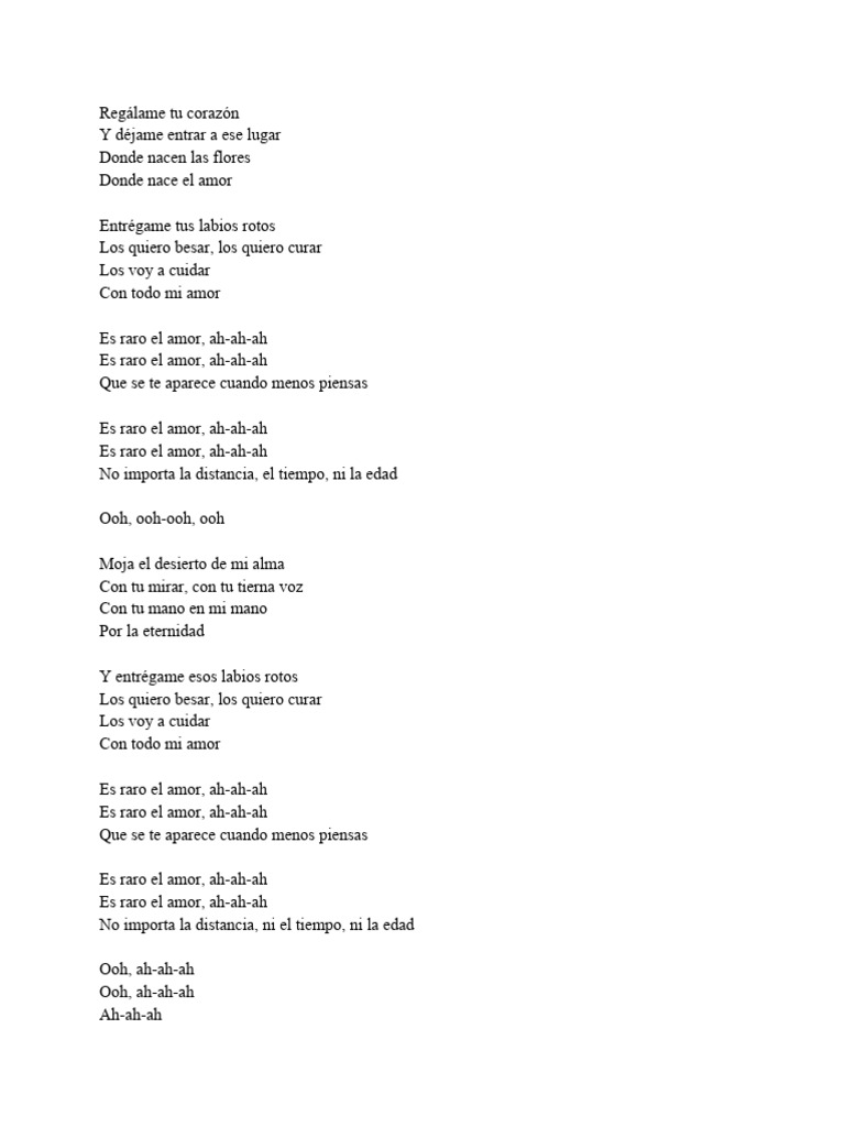 Regálame Tu Corazón | PDF | Amor