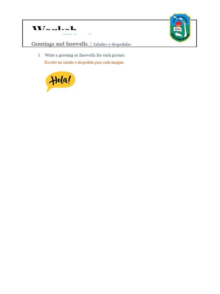 Greetings and Farewells | PDF