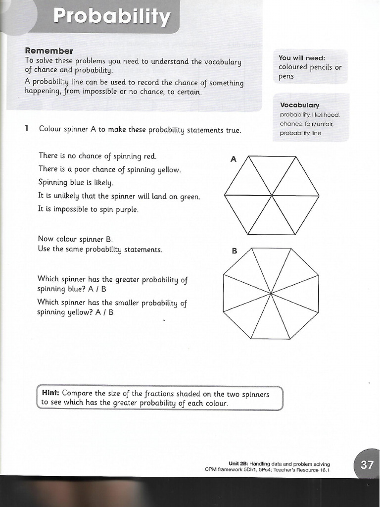 Activity 1 Probability | PDF