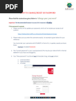 Reset PUP WebMail Password Guide | PDF | Office 365 | Password