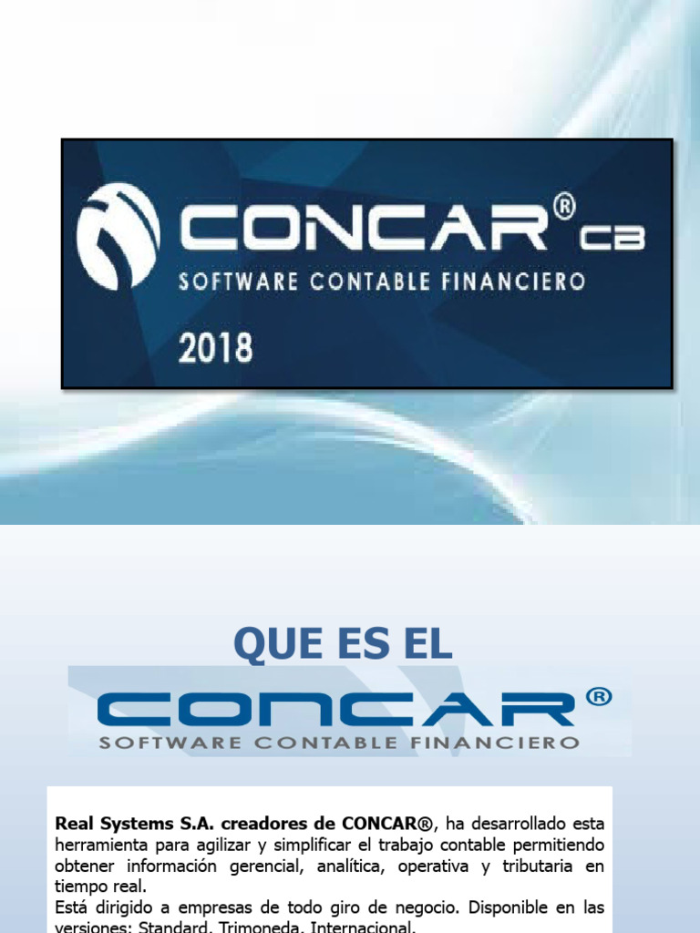 Concar y Sap Terminado | PDF | Planificación de recursos empresariales ...