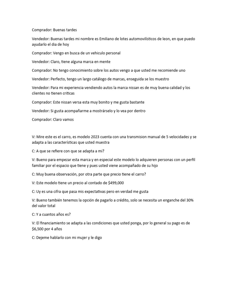 Guion Completo | PDF