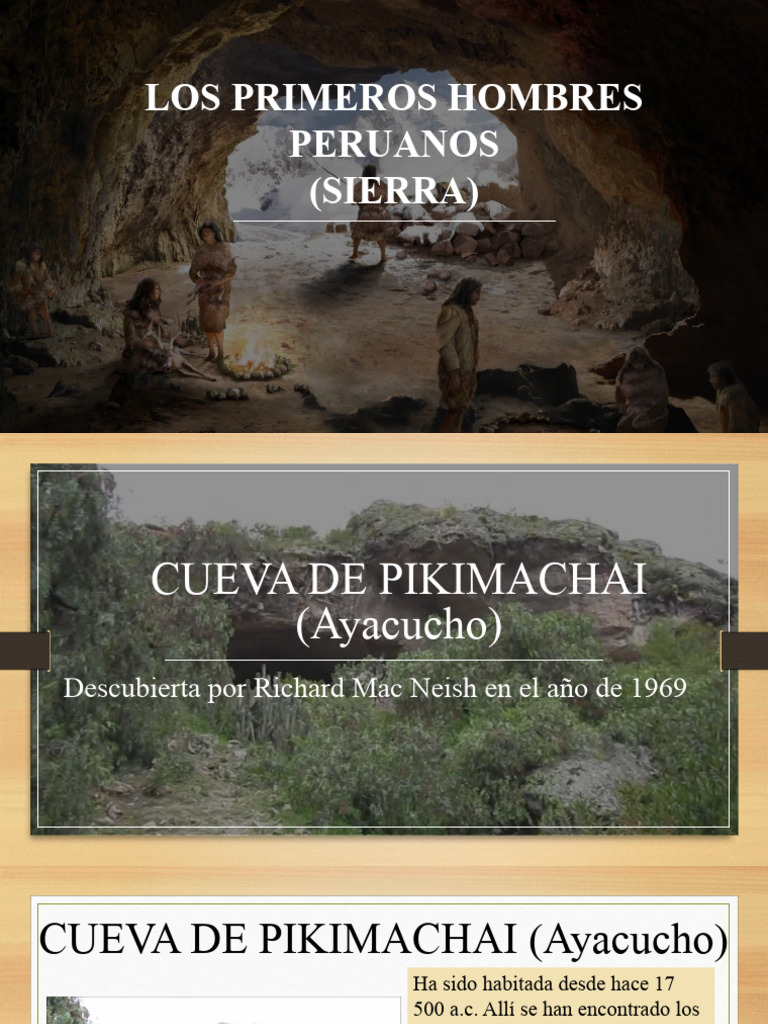 Los Primeros Pobladores | PDF | Arqueología