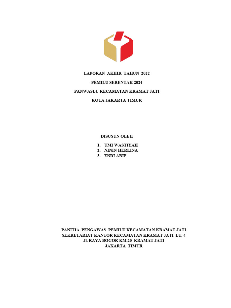 Laporan Akhir Tahun 2024 | PDF