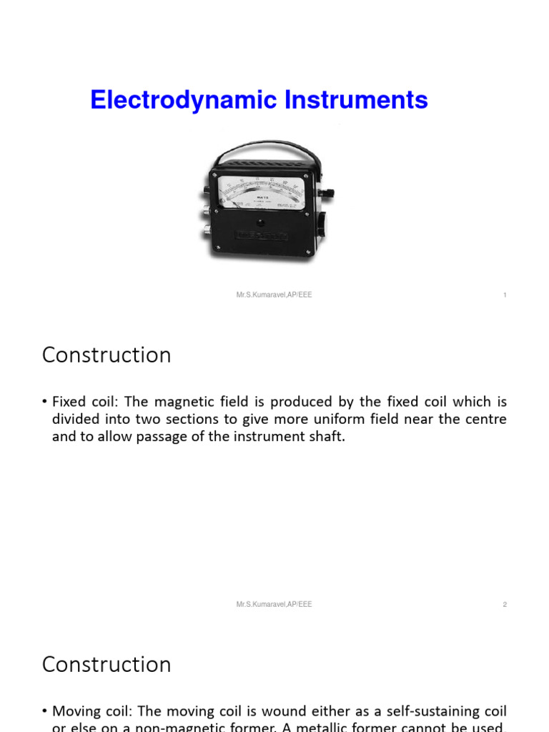 Unit 1 Power | PDF | Inductor | Voltage